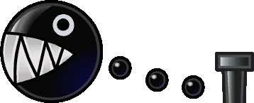 File:Chain Chomp PMTTYD sprite.png - Super Mario Wiki, the Mario ...