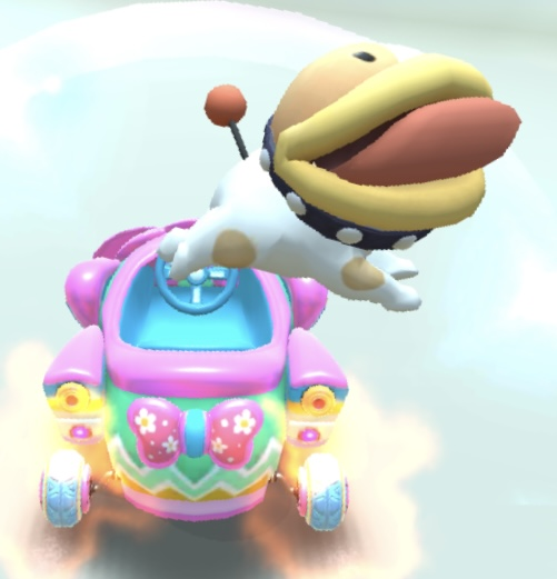 File:MKT Poochy Trick.png - Super Mario Wiki, the Mario encyclopedia