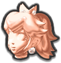 File:MK8DX Pink Gold Peach Icon.png - Super Mario Wiki, the Mario ...