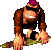 File:Funky Kong DKC2 sprite.png - Super Mario Wiki, the Mario encyclopedia
