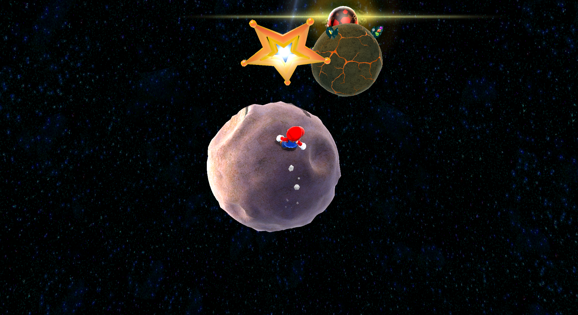 File:SMG2 Meteor Planet.png - Super Mario Wiki, the Mario encyclopedia