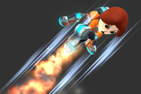 File:SSBWiiU Mii Gunner Arm Rocket.png - Super Mario Wiki, the Mario ...
