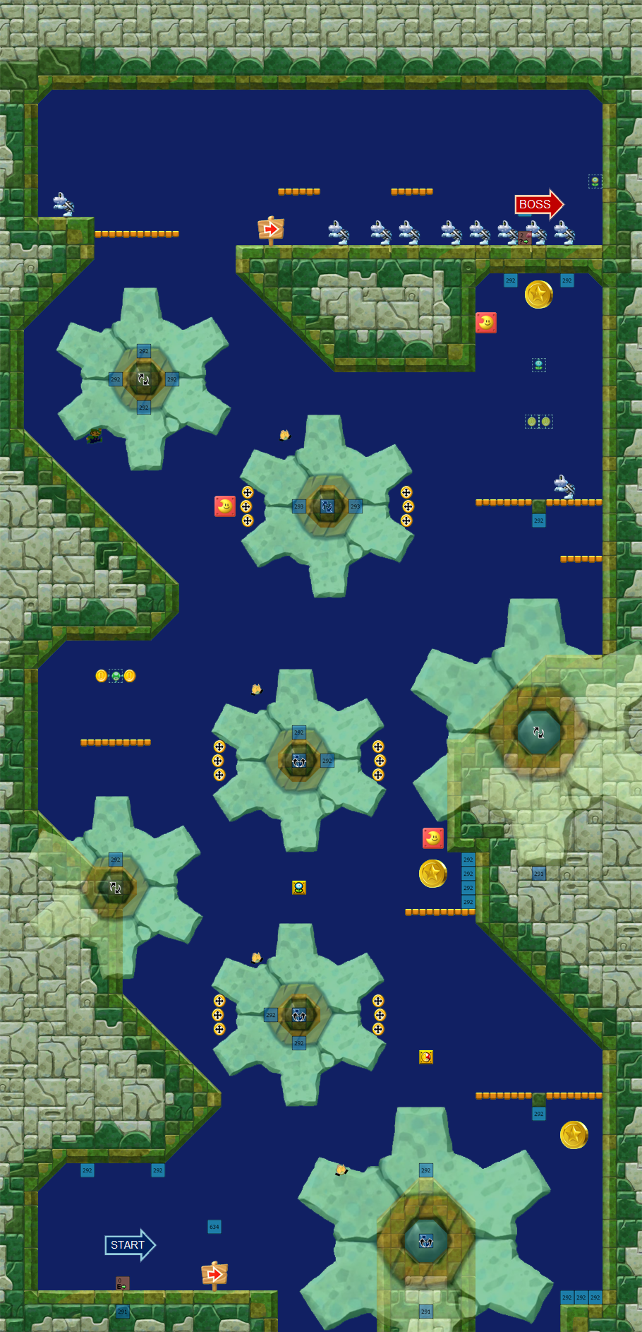 File:NSLU Flame-Gear Tower Map.png - Super Mario Wiki, the Mario encyclopedia