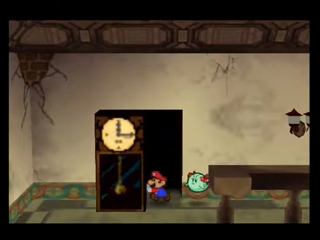 File:Pushing Grandfather Clock PM.png - Super Mario Wiki, the Mario ...