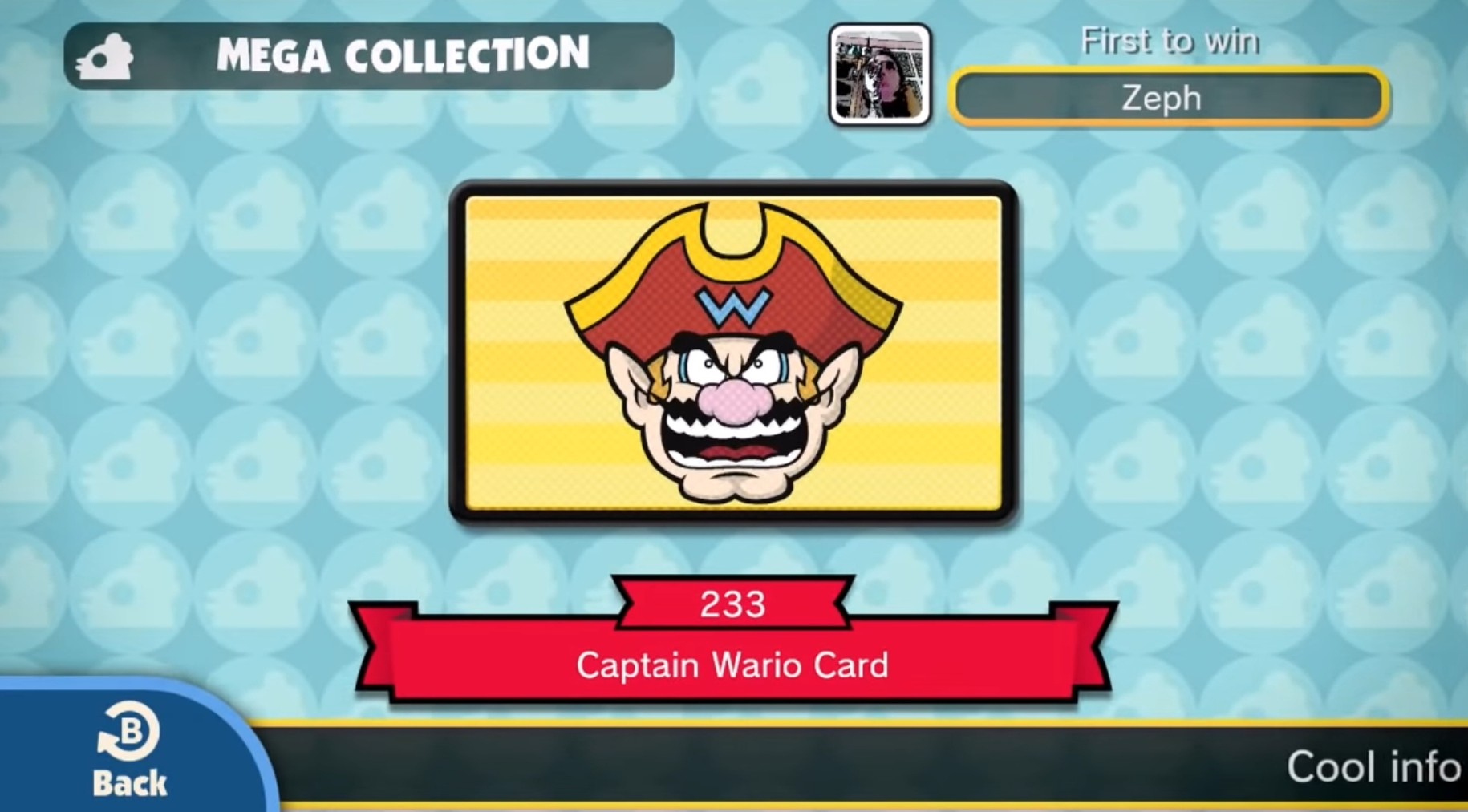 File:233 Captain Wario Card.jpg - Super Mario Wiki, the Mario encyclopedia
