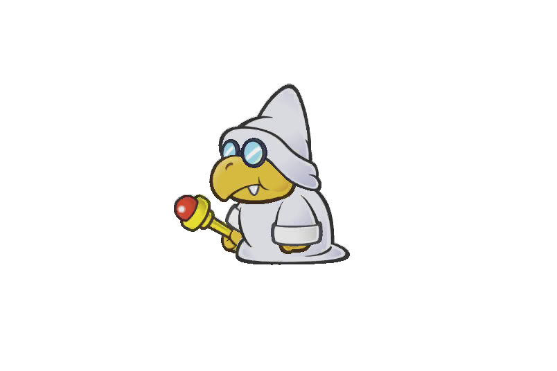 File:PMTTYDNS Tattle Log - White Magikoopa.png - Super Mario Wiki, the ...