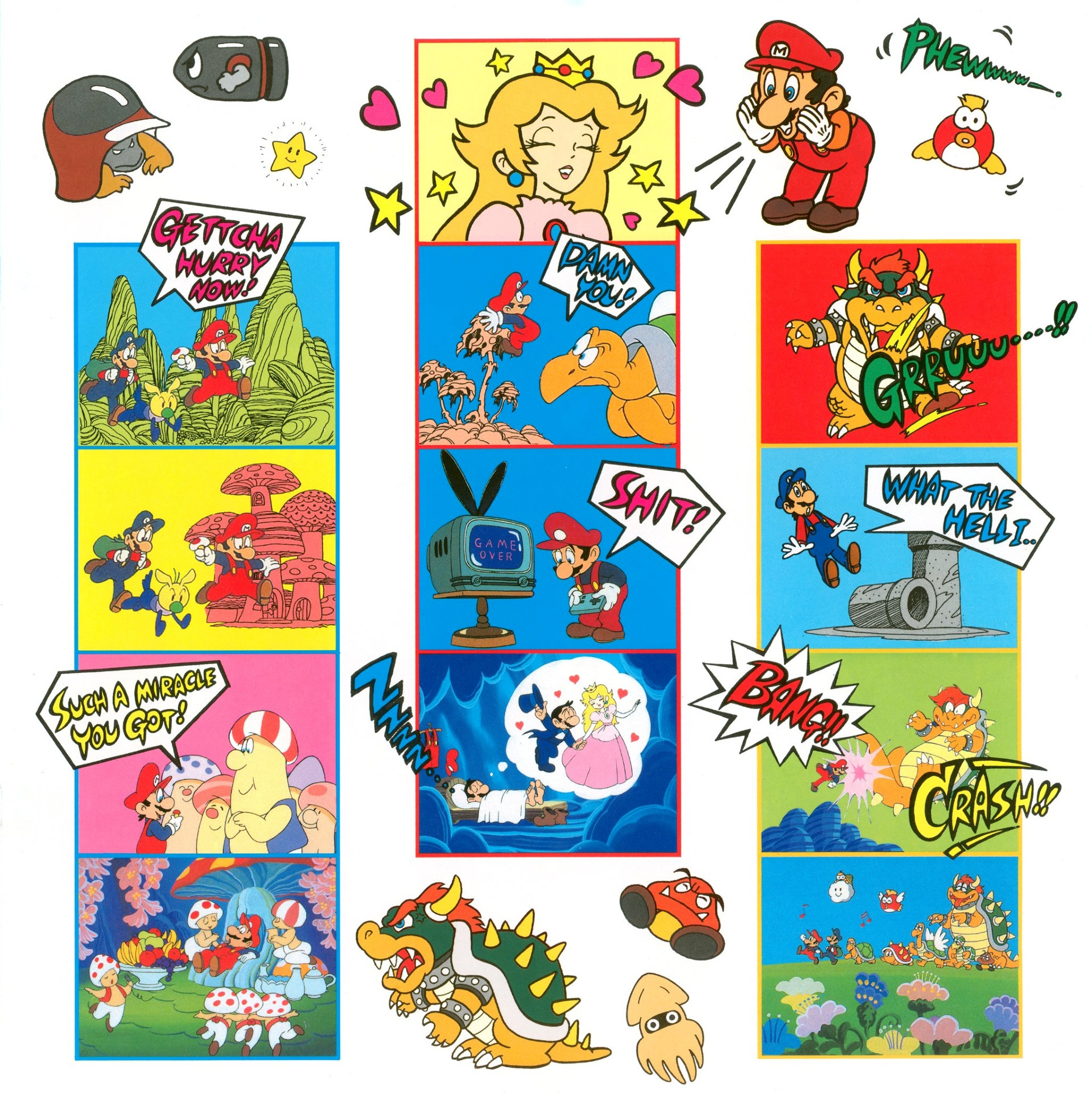 File:PeachHimePanels.jpg - Super Mario Wiki, the Mario encyclopedia