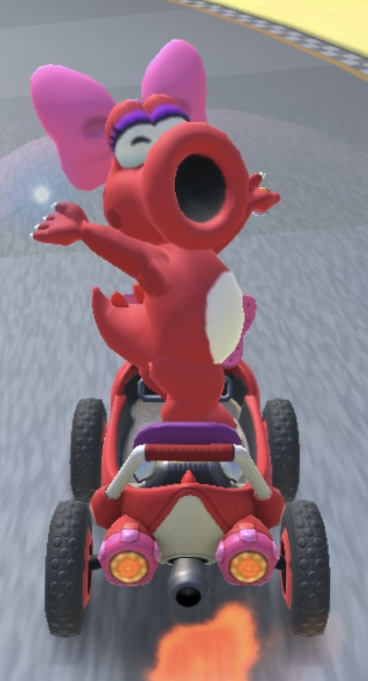 File:MKT Birdo Red Trick.png - Super Mario Wiki, the Mario encyclopedia