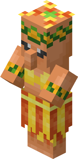 File:Minecraft Mario Mash-Up Desert Leatherworker Villager Render.png ...