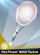 File:Card ProTennis Gear FireFlowerMetal Racket.png - Super Mario Wiki ...