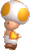 File:NSMBU Yellow Toad Render.png - Super Mario Wiki, the Mario ...