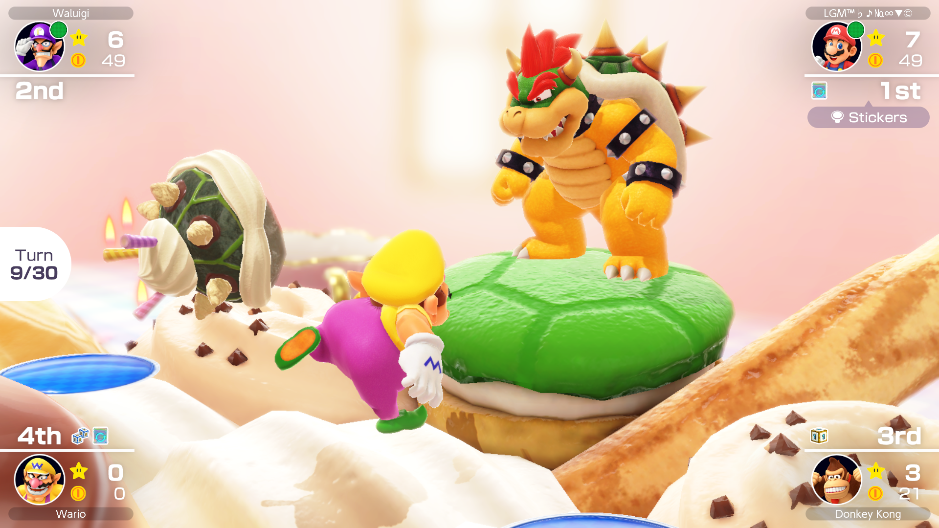 File:Bowser Gives Cake - MSS.png - Super Mario Wiki, the Mario encyclopedia
