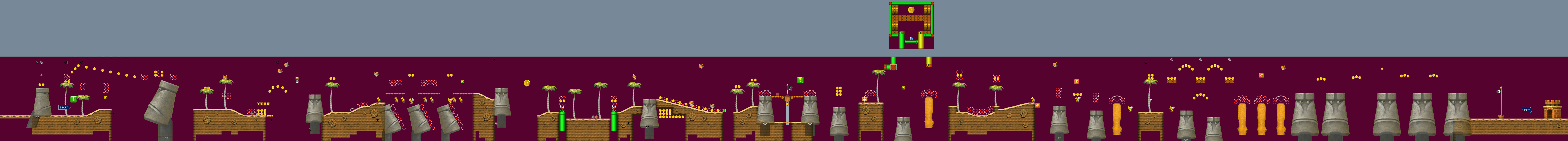 File:NSMBU Stone-Eye Zone Map.png - Super Mario Wiki, the Mario ...