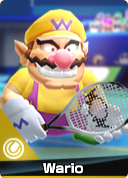 File:Card NormalTennis Wario.png - Super Mario Wiki, the Mario encyclopedia