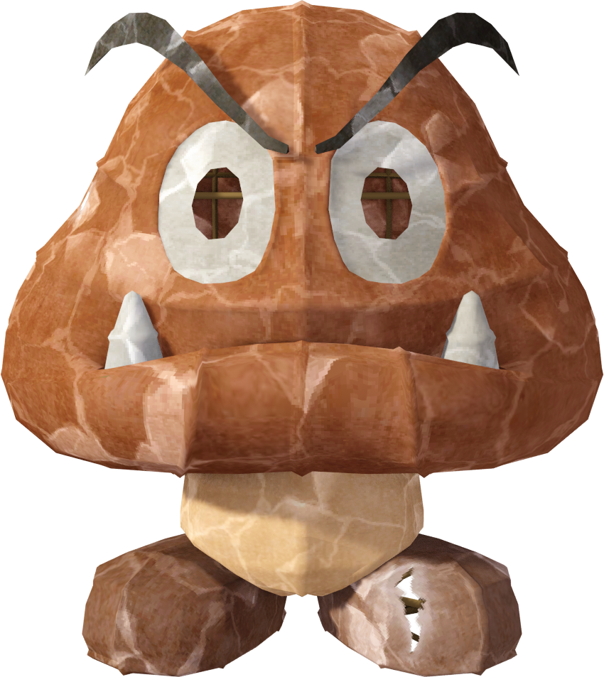 File:PMTOK PaperMachoGoomba Render.png - Super Mario Wiki, the Mario encyclopedia