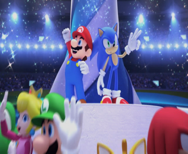 File:MASATOWG Mario and Sonic's welcome.png - Super Mario Wiki, the ...