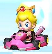 File:MKAGPDX Standard Baby Peach.png - Super Mario Wiki, the Mario ...