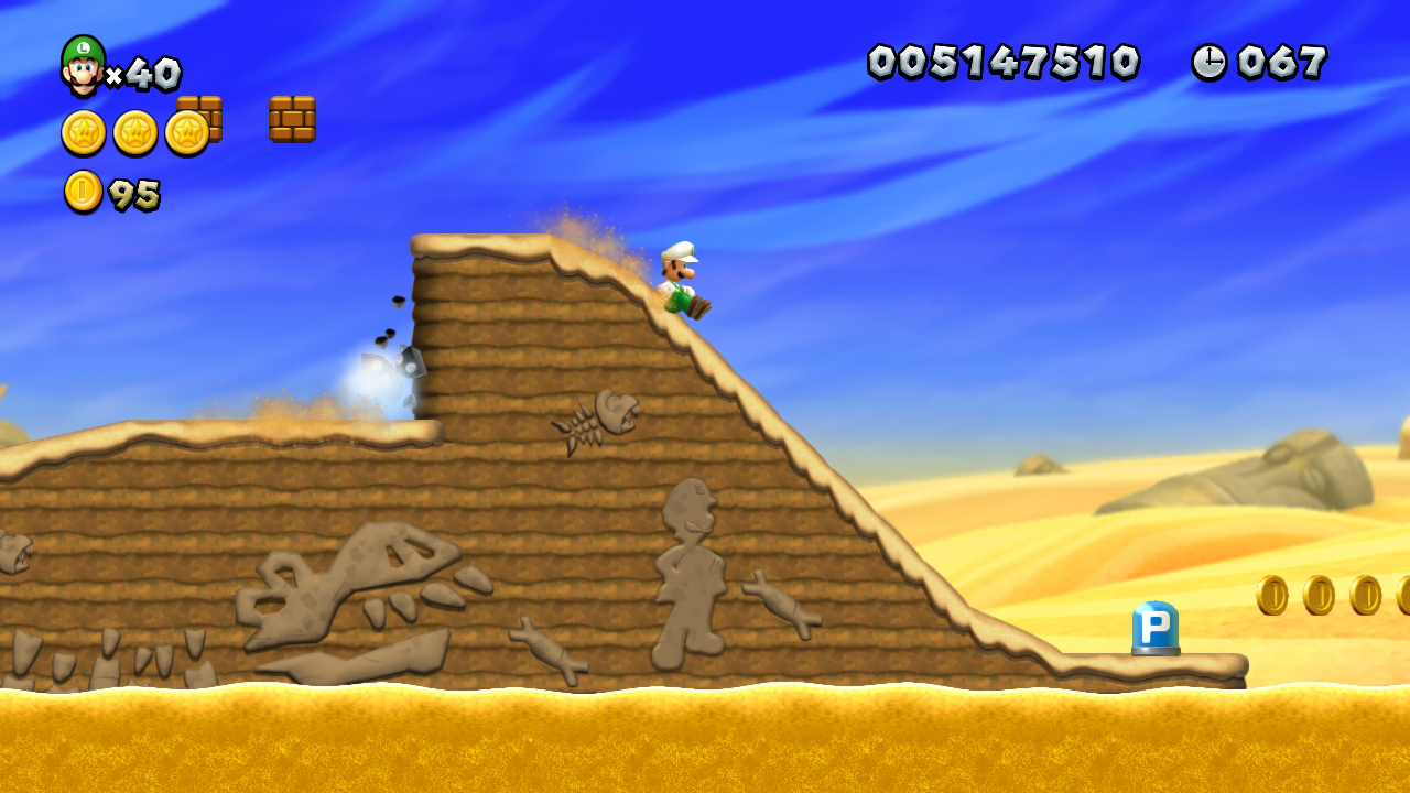 File:NSLU Spike's Tumbling Desert Luigi Sighting.png - Super Mario Wiki ...