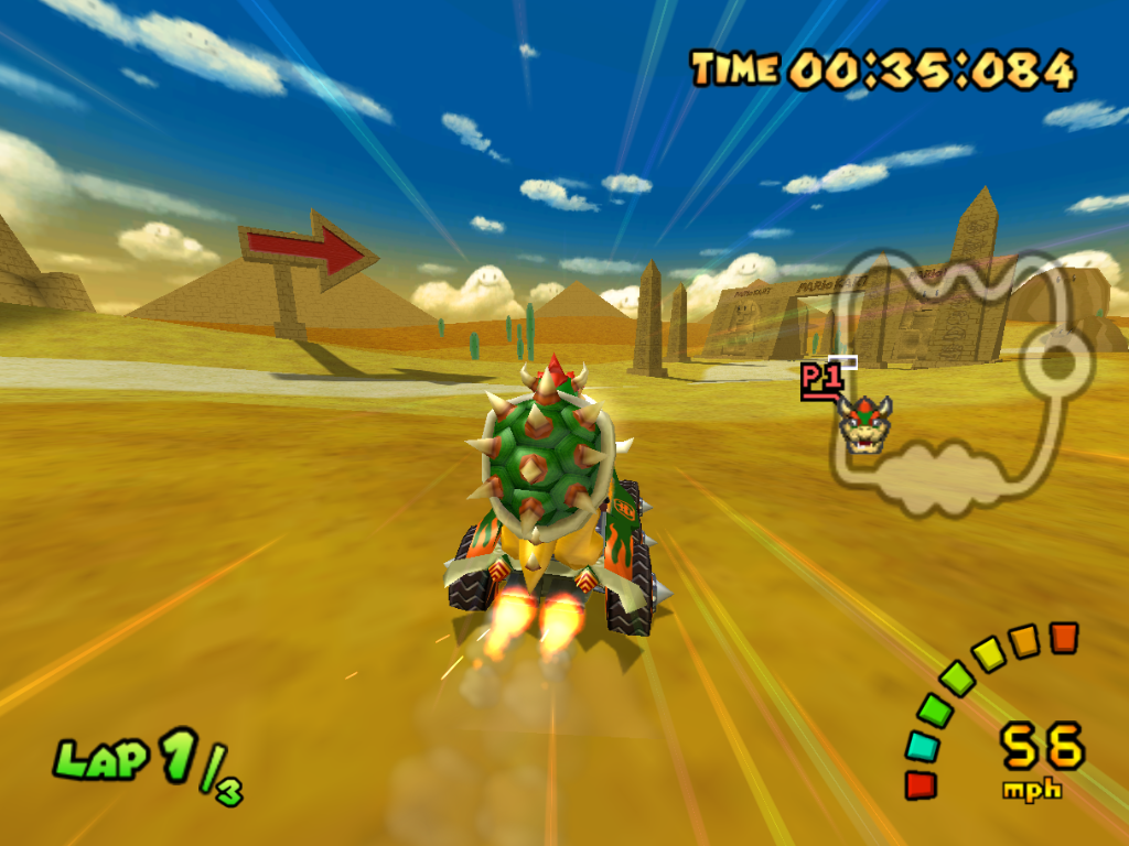 File:DryDryDesert-Shortcut2-MKDD.png - Super Mario Wiki, the Mario ...