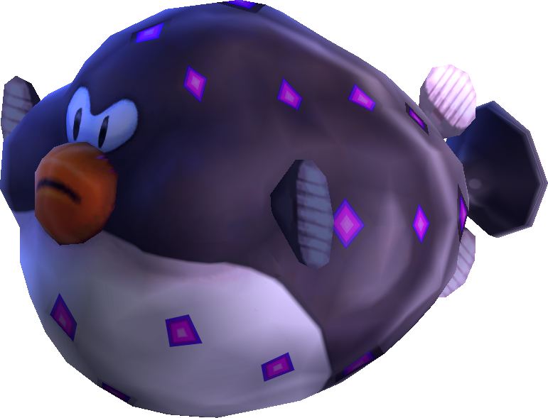 File:SMG Spiny Cheep Cheep Deflated Model.png - Super Mario Wiki, the ...