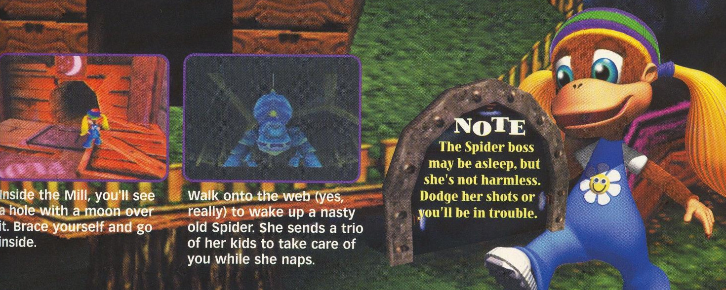 Giant Spider - Super Mario Wiki, the Mario encyclopedia