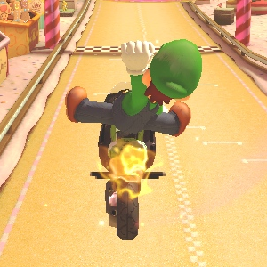 File:MK8 Luigi Bike Trick2.png - Super Mario Wiki, the Mario encyclopedia