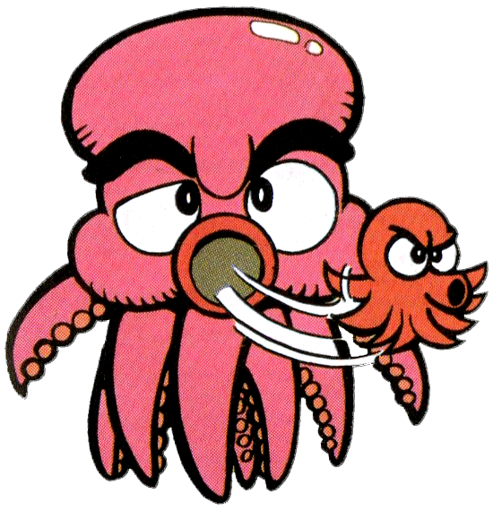 Octopus (Super Mario Land 2: 6 Golden Coins) - Super Mario Wiki, the ...