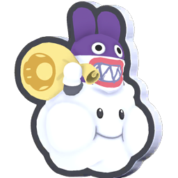 File:Standee Cloud Nabbit.png - Super Mario Wiki, the Mario encyclopedia