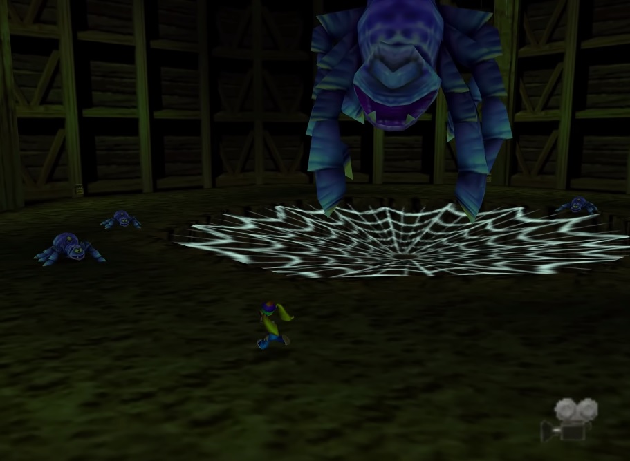 File:Giant Spider DK64 battle.jpg - Super Mario Wiki, the Mario ...