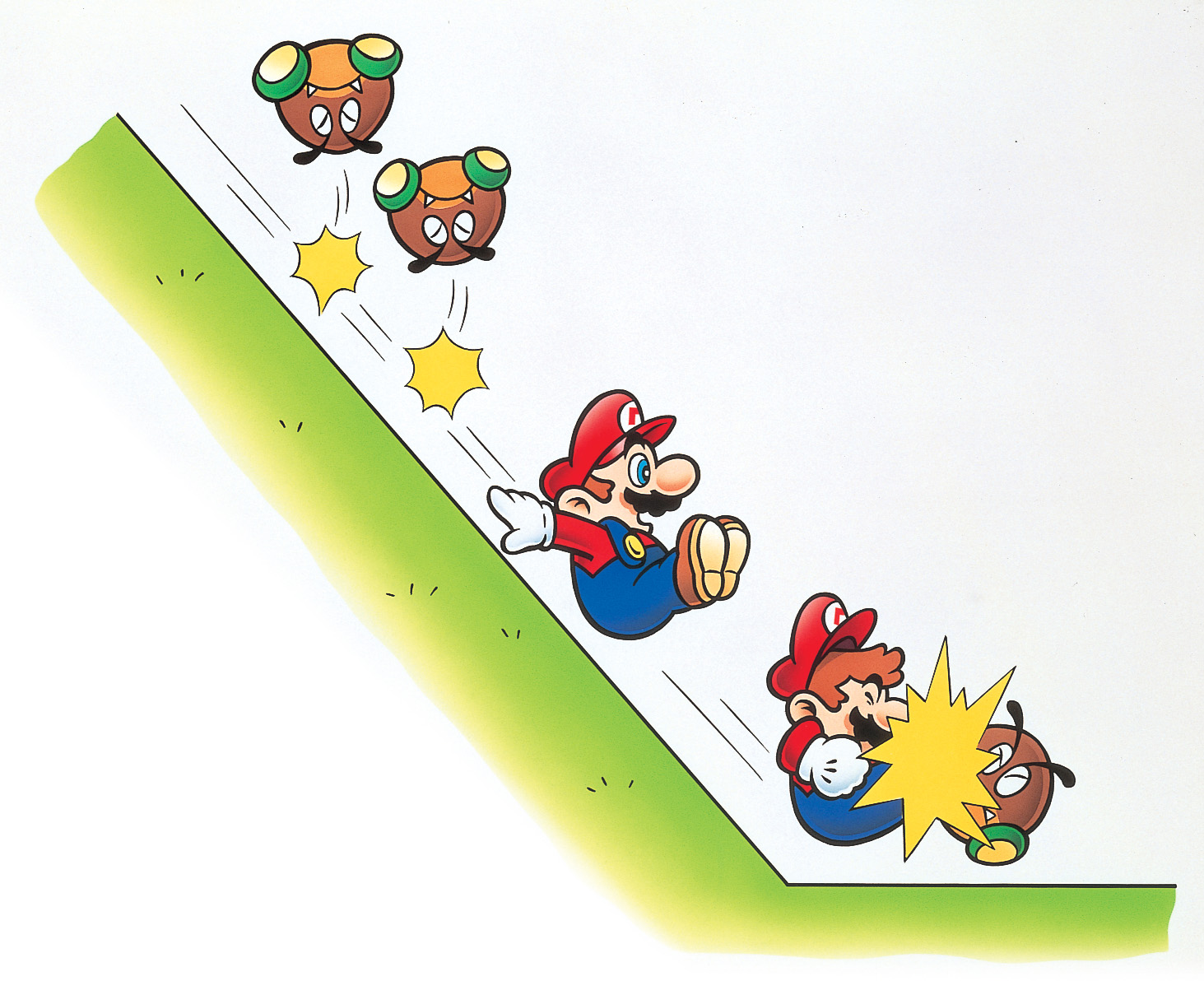 File:SMW Mario Sliding.jpg - Super Mario Wiki, the Mario encyclopedia