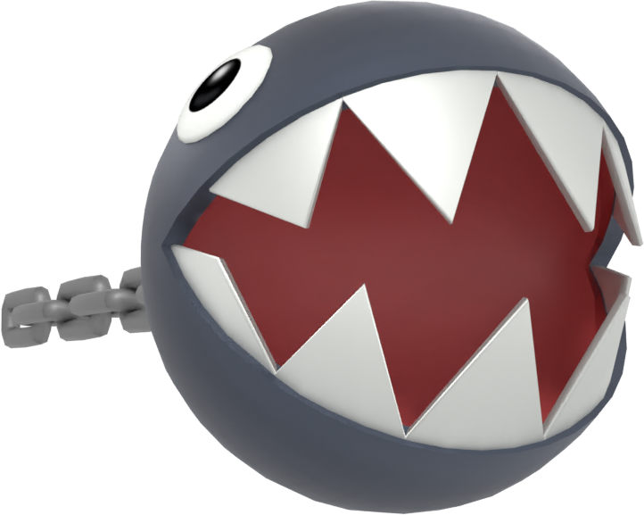File:Chain Chomp model MRSOH.png - Super Mario Wiki, the Mario encyclopedia