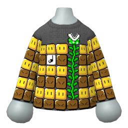 File:SMM2-MiiOutfit-BlockstripeShirt.png - Super Mario Wiki, the Mario ...