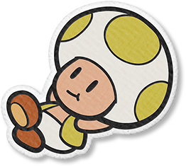 File:PMTOK Yellow Toad Artwork.png - Super Mario Wiki, the Mario ...