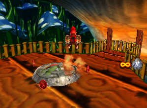 File:DK64 Fungi Forest Battle Arena Pad 1.png - Super Mario Wiki, the ...