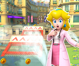 File:MKT Icon ParisPromenade3R DrPeach.png - Super Mario Wiki, the ...