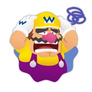 File:SMPJ Wario Reaction Sad.png - Super Mario Wiki, the Mario encyclopedia