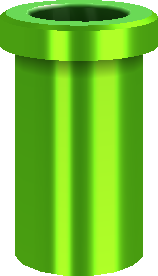 File:SMG Asset Model Warp Pipe.png - Super Mario Wiki, the Mario ...
