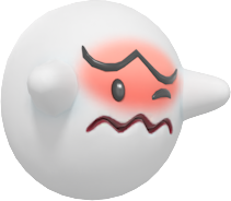 File:Boo peaking model SMBW.png - Super Mario Wiki, the Mario encyclopedia