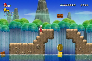 File:NSMBW W6-5 1st Star Coin.jpg - Super Mario Wiki, the Mario ...