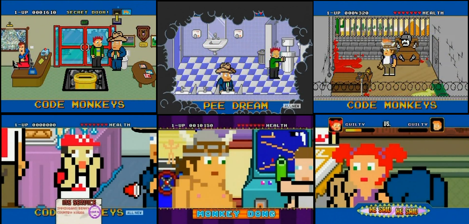 File:CodeMonkeysReference.png - Super Mario Wiki, the Mario encyclopedia