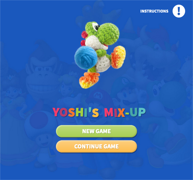File:Yoshi's Mix-Up pause screen.png - Super Mario Wiki, the Mario ...