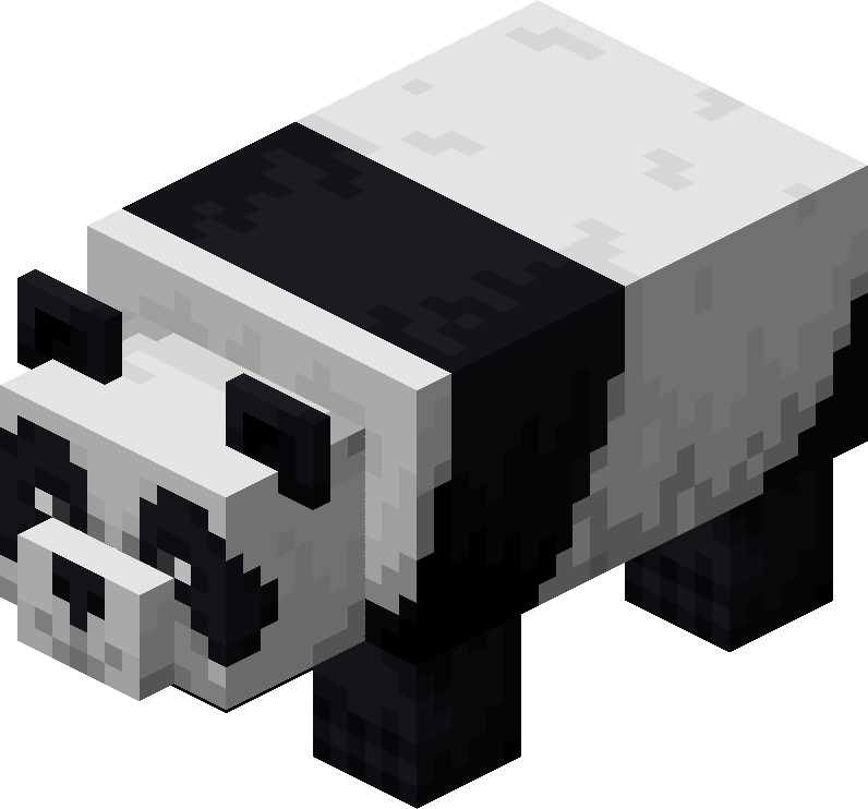 File:Minecraft Panda Lazy.png - Super Mario Wiki, the Mario encyclopedia