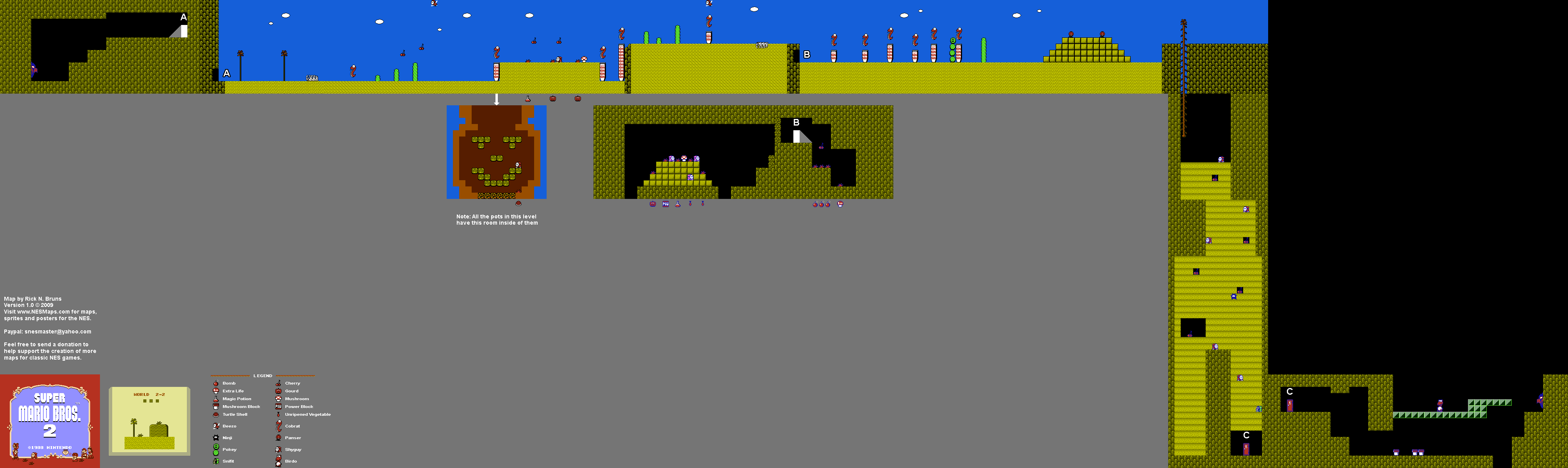 File:SMB2 World 2-2 Map.png - Super Mario Wiki, the Mario encyclopedia