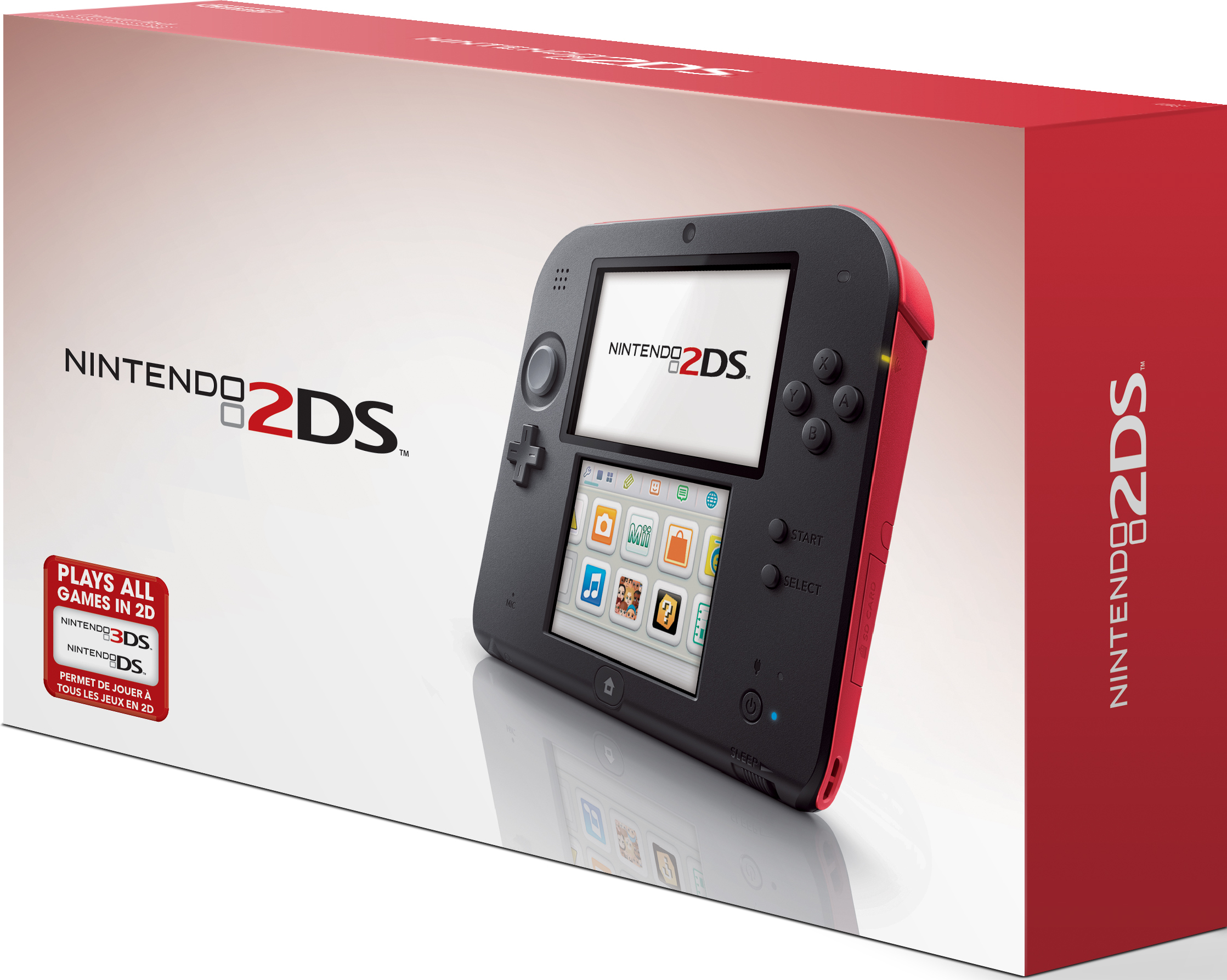 File:2DS Red Package.jpg - Super Mario Wiki, the Mario encyclopedia