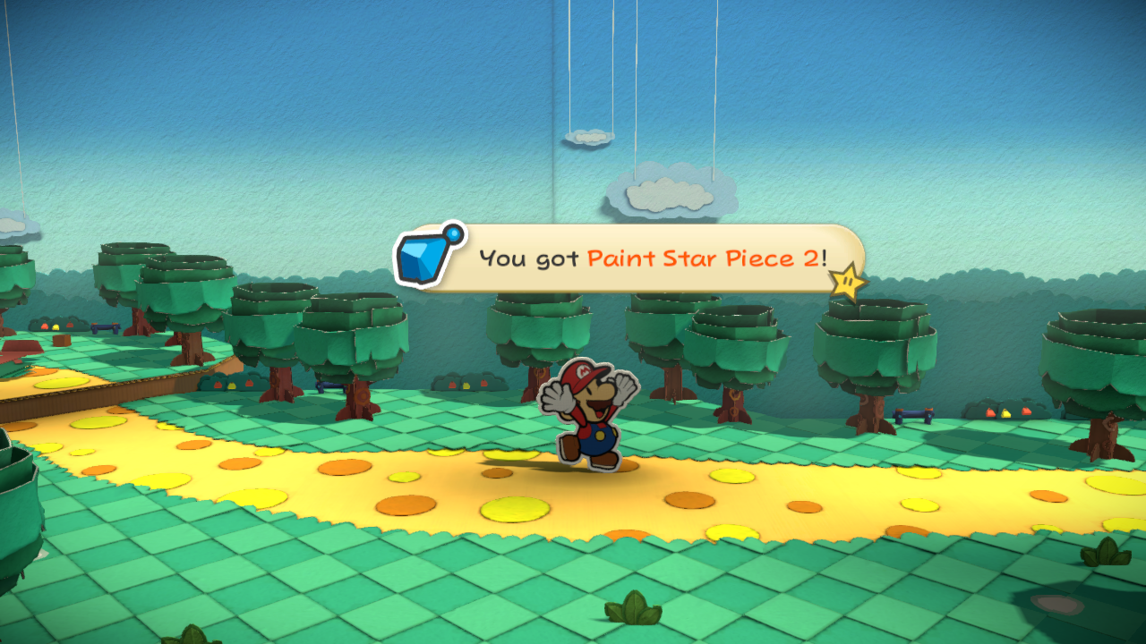 File:PMCS Sacred Forest Paint Star Piece 2.png - Super Mario Wiki, the ...