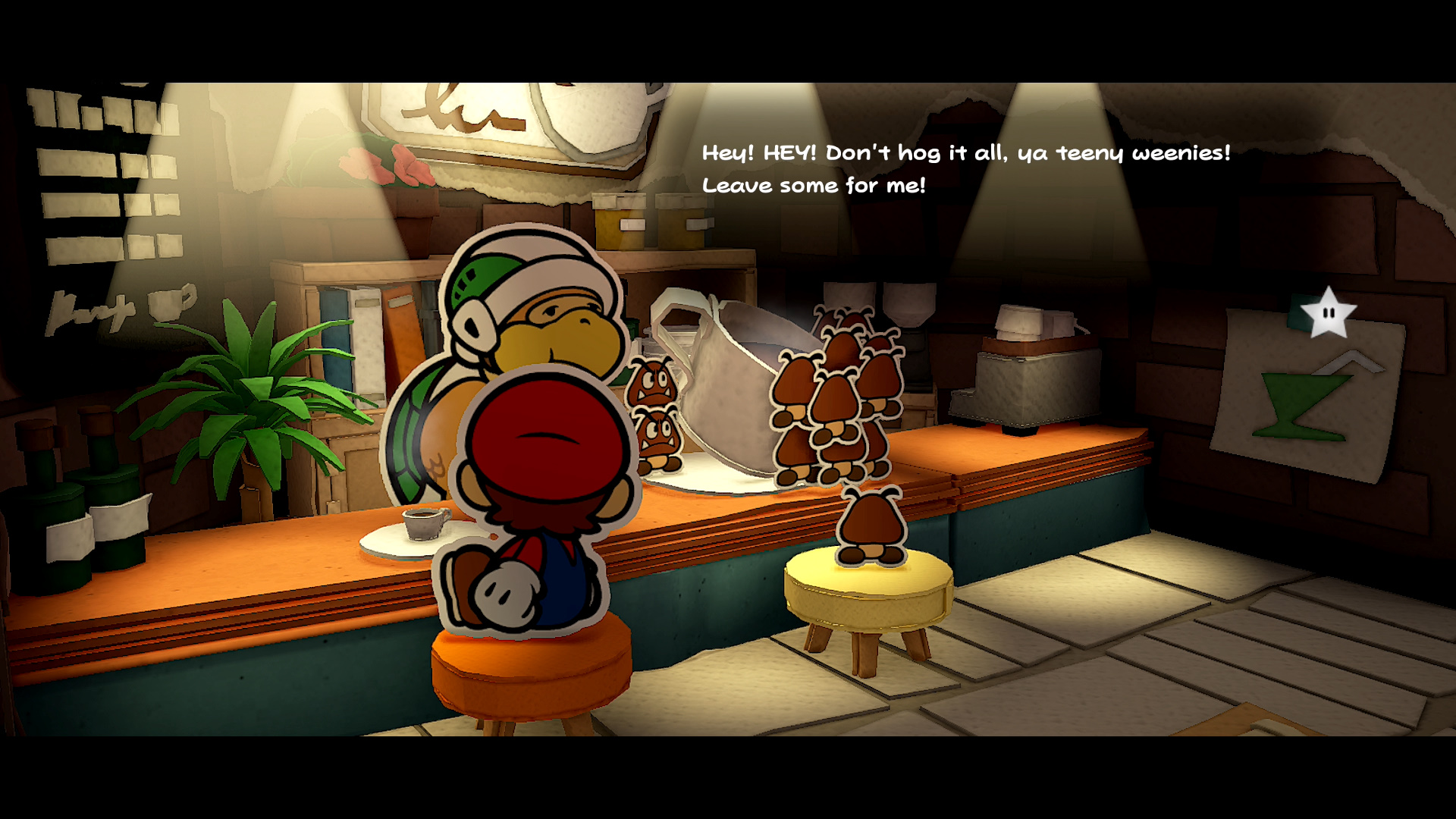 File:PMTOK Mini Goombas Drinking Coffee.jpg - Super Mario Wiki, the ...