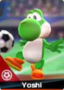 File:Card NormalSoccer Yoshi.png - Super Mario Wiki, the Mario encyclopedia
