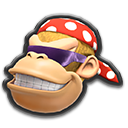 File:MK8DX Funky Kong Icon.png - Super Mario Wiki, the Mario encyclopedia