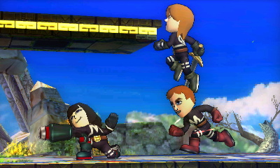 File:Fighting Mii Team SSB3DS.jpg - Super Mario Wiki, the Mario ...