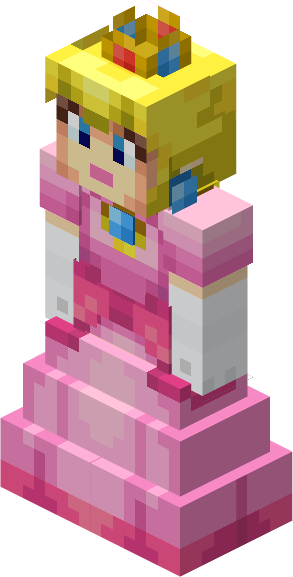 File:Minecraft Mario Mash-Up Peach.png - Super Mario Wiki, the Mario ...